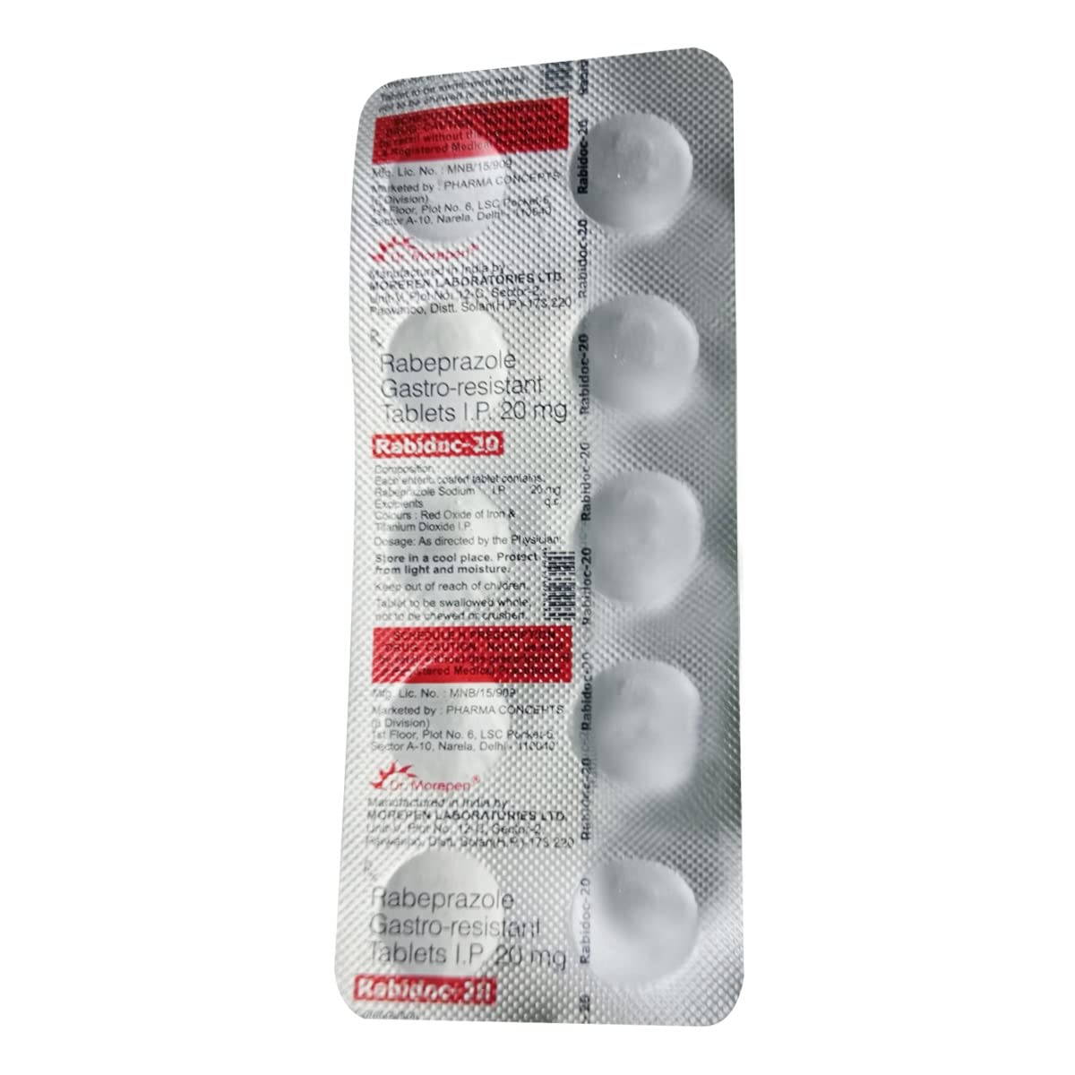 RABIDOC 20MG - Strip of 10 Tablets : Amazon.in: Health & Personal Care