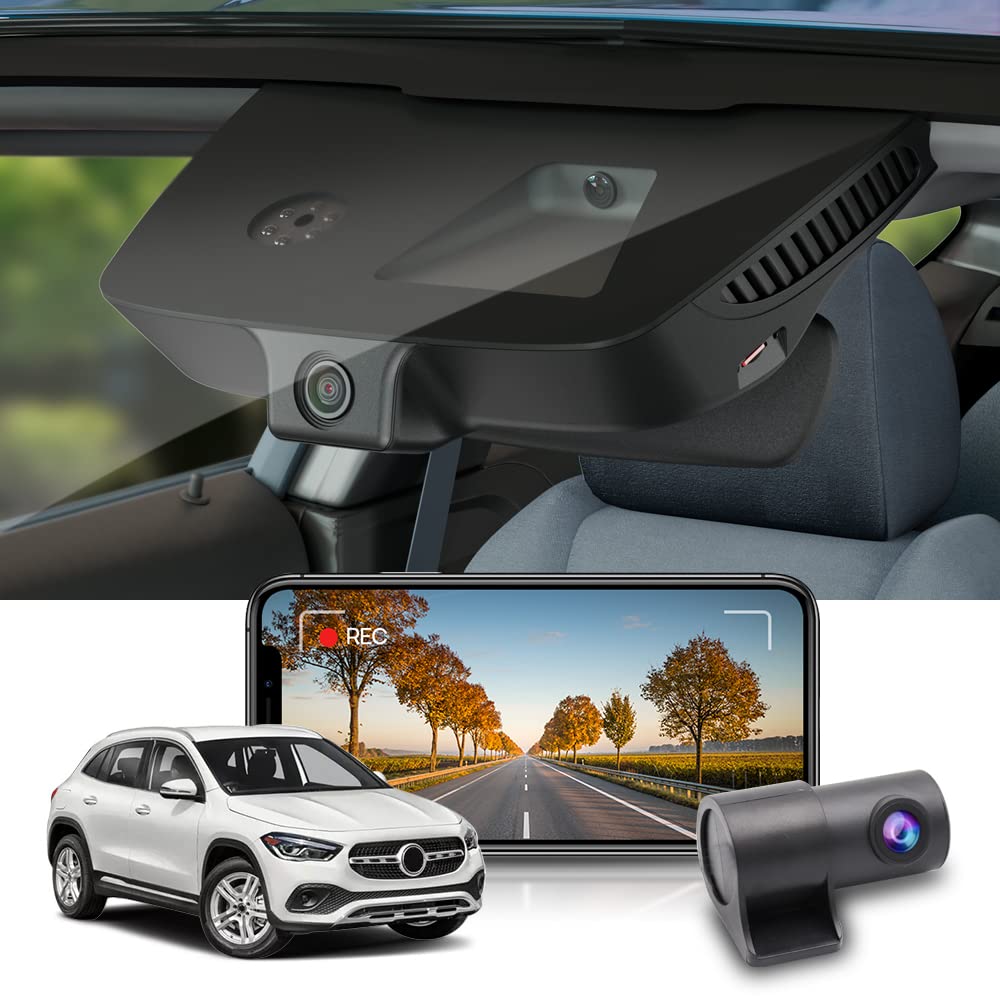 Amazon.com: Fitcamx Front 4K+Rear 1080P Dash Cam Adapts for Mercedes ...