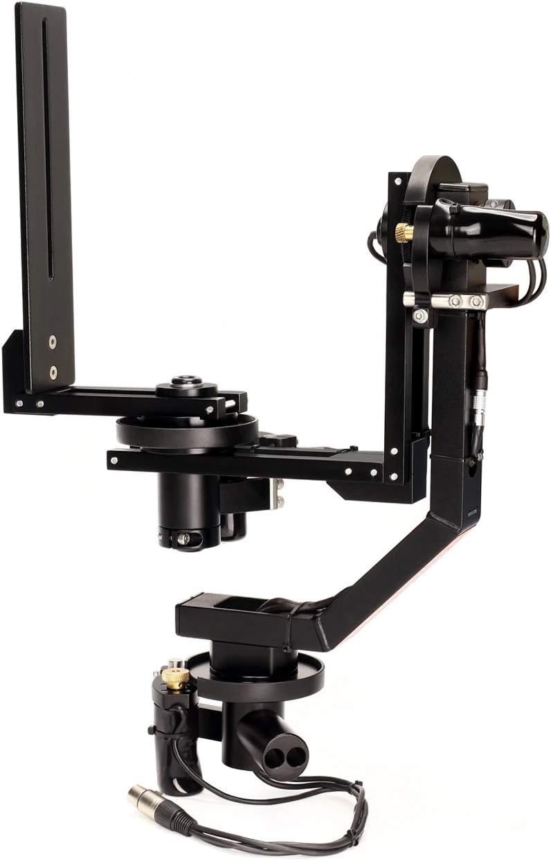 Amazon.com : PROAIM Spin-3 3-Axis/2-Axis Motorized Pan Tilt Head w 12V ...