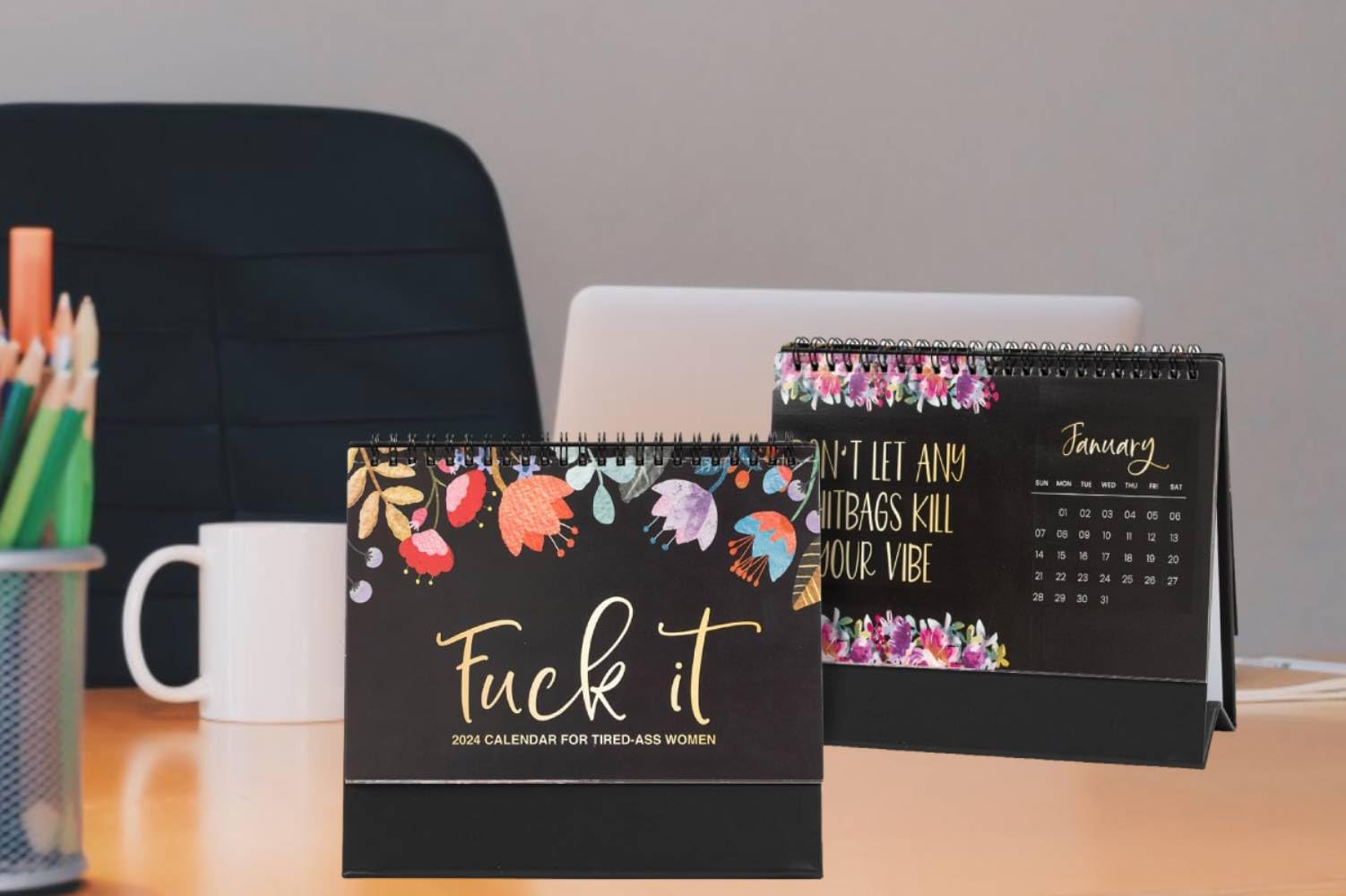 Snapklik.com : 2024 Fuck It Calendar For Tired-Ass Women, Handmade Home ...