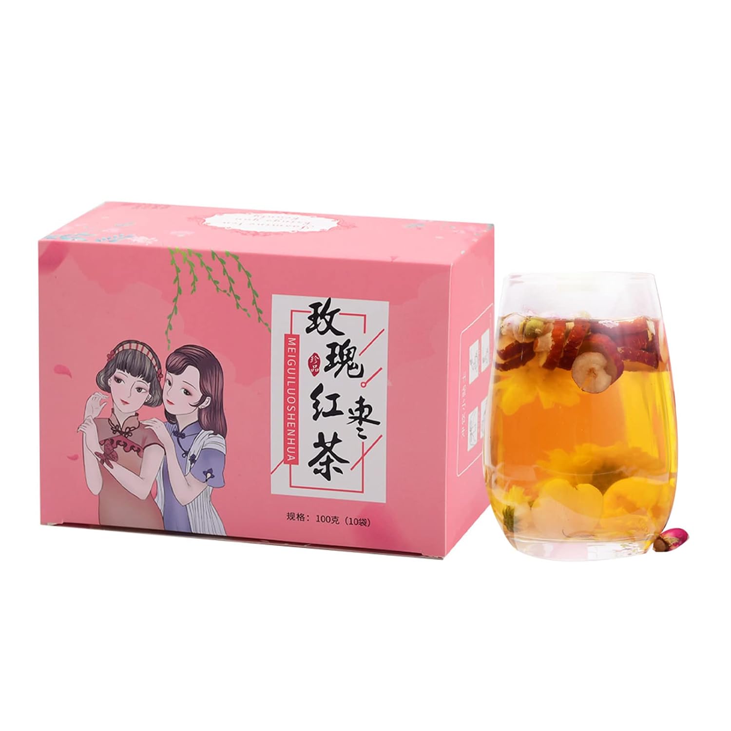 Amazon Herbal Tea Bags 10 Units Rose Flower Tea With Pure Amazon Herbal Tea Bags 10 Units Rose Flower Tea With Pure