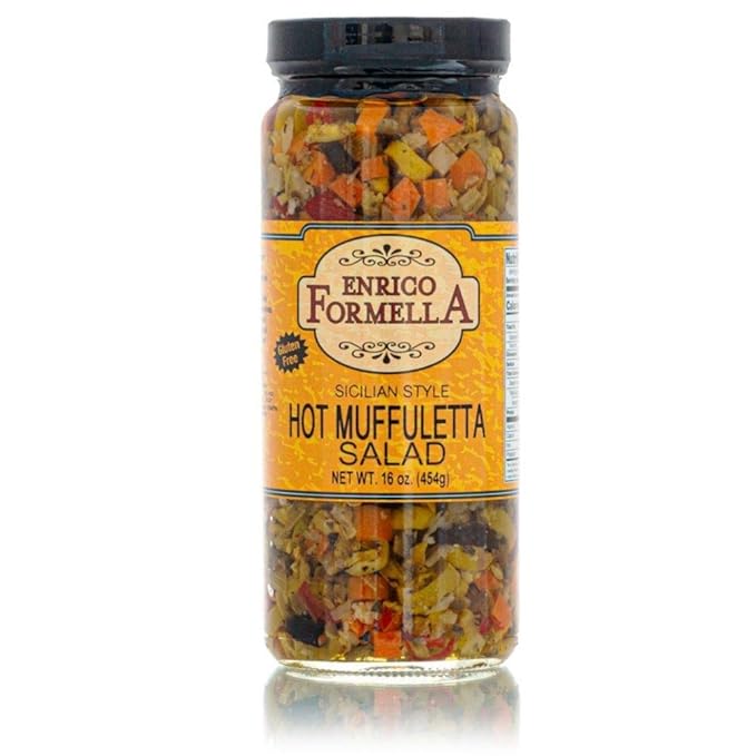 Amazon.com : Enrico Formella | Hot Muffuletta Salad | Italian - New ...