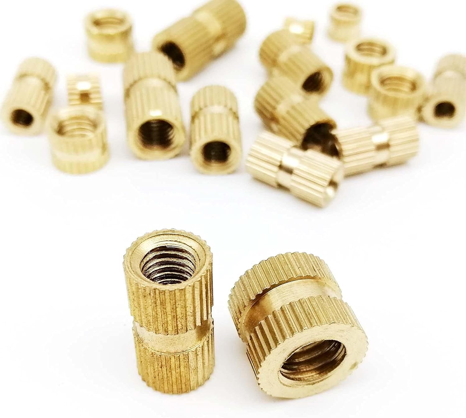 AFGYASW Tuerca de inserción de moleteado de moldeo por inyección de ...