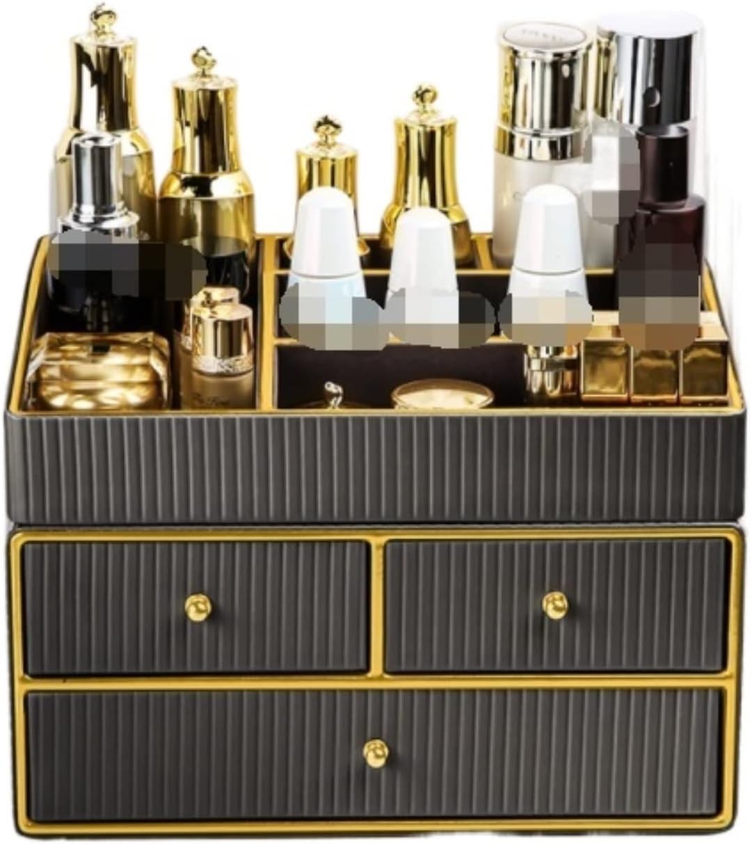 Amazon.com: XDMINGY Bathroom Makeup Organizers, Drawer Type Desktop ...