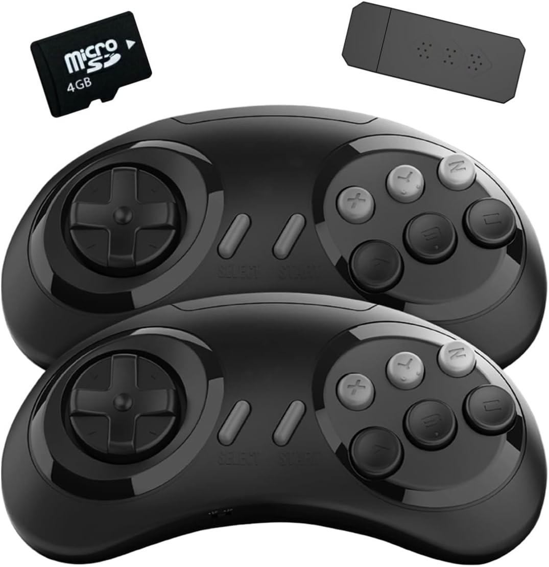 Amazon | K&SGAMER 【3000のゲームが遊べる】 ゲームBOX ワイヤレスコントローラー ゲーム機 互換機 本体 レトロゲーム ...