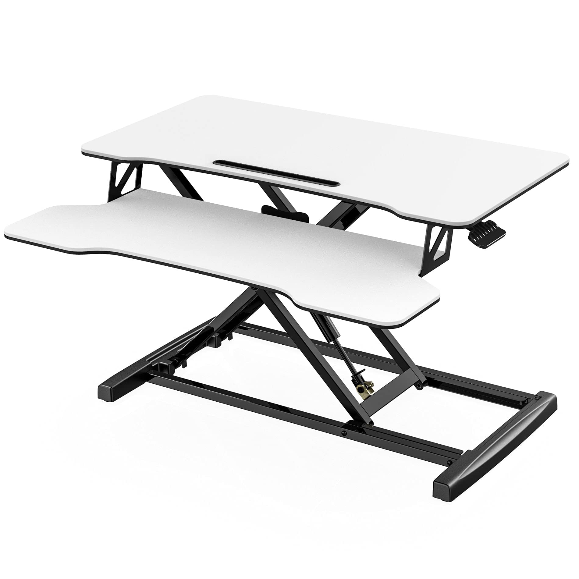 Buy FITUEYES Standing Desk Converter Sit Stand Desk Converter With buy-fitueyes-standing-desk-converter-sit-stand-desk-converter-with
