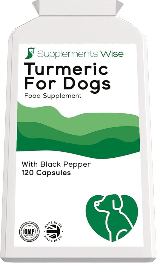 Turmeric For Dogs - Dog Pain Relief Anti Inflammatory for Hips and ...