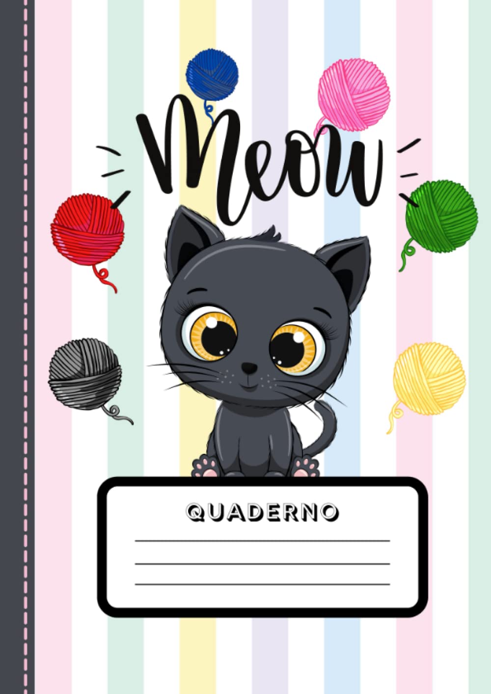 Quaderni a righe quinta e cinque elementare - Il gatto: Quaderno ...