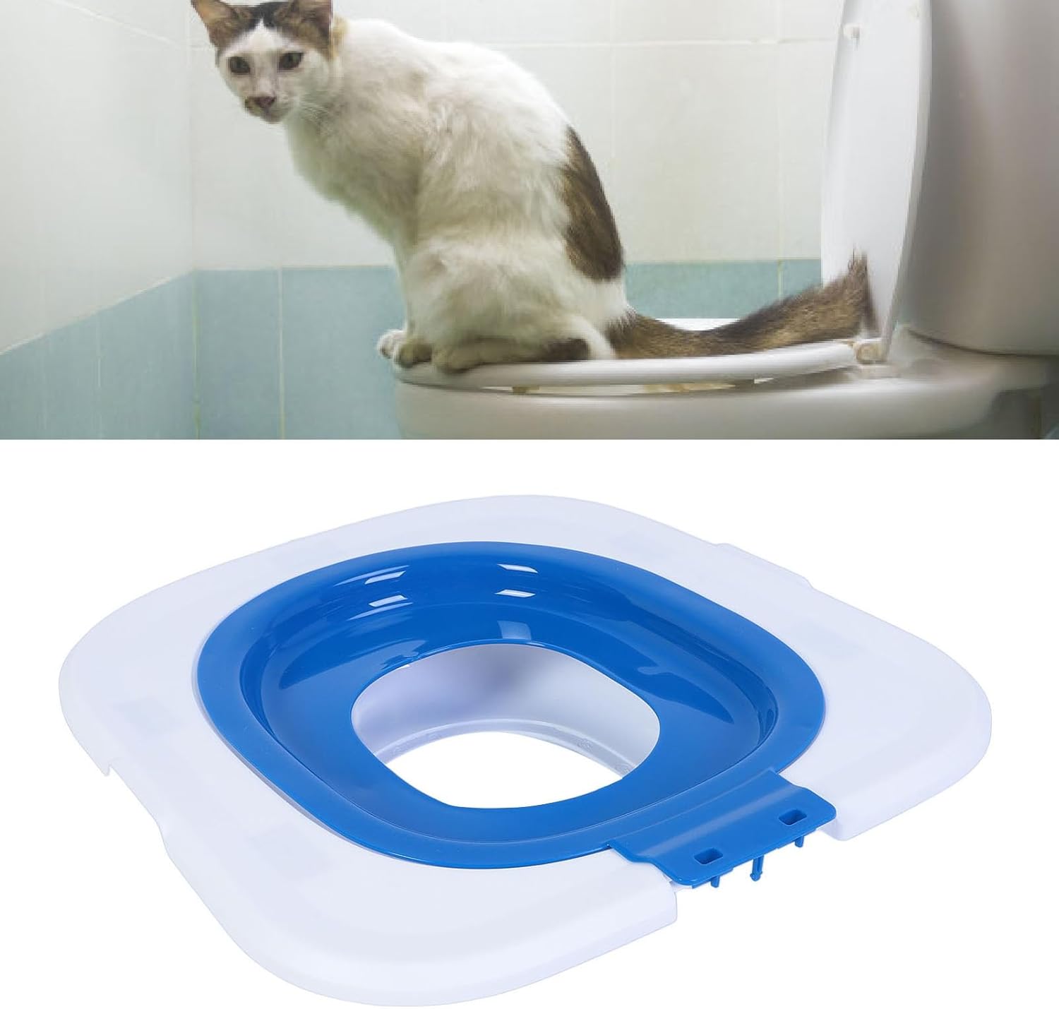 Amazon.com: Cat Toilet Training Kit, Reusable Cat Toilet Trainer Urinal ...