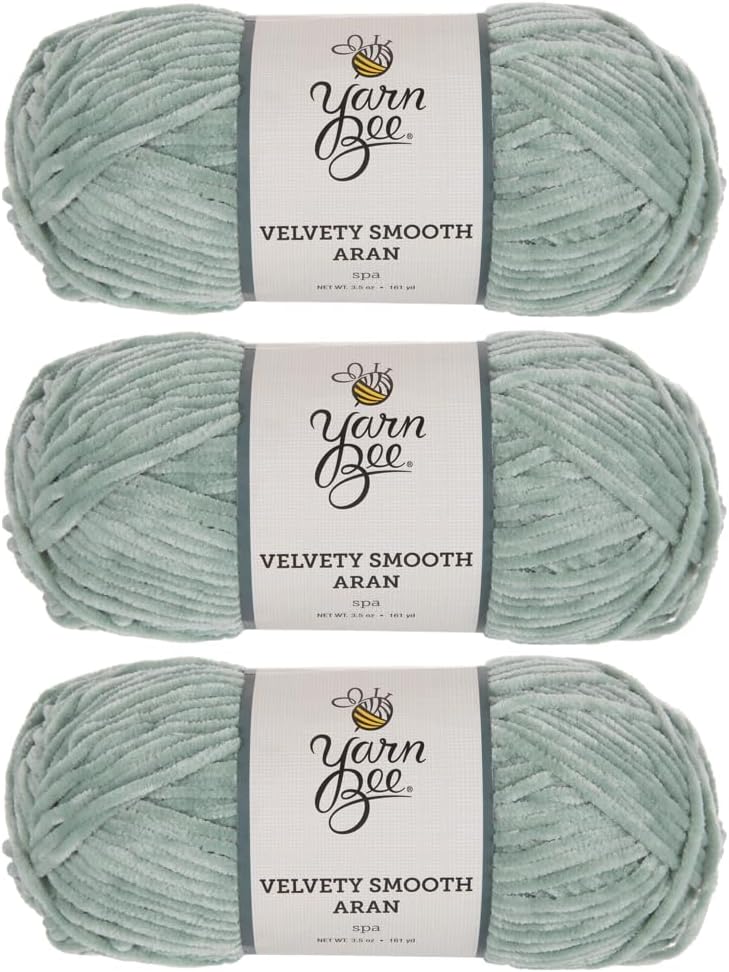 Amazon.com: Yarn Bee 4 - Medium Yarn for Crocheting & Knitting – Soft ...