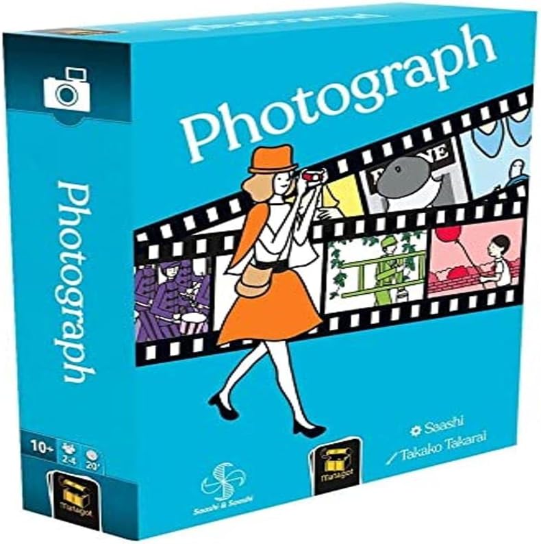 Amazon.com: Matagot Photograph Board Game | Photography Themed Strategy ...