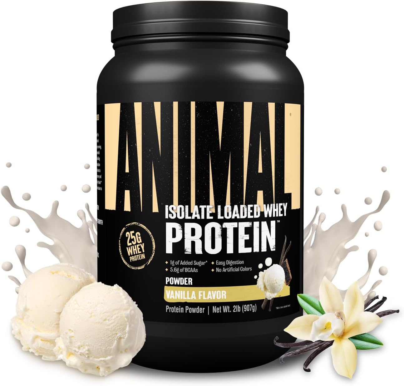 Amazon.com: Animal Whey Isolate Protein Powder - Loaded for Pre & Post ...