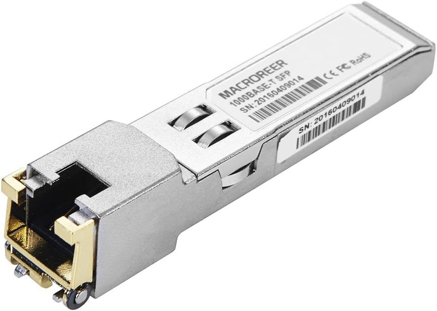 Amazon.com: Gigabit RJ45 Copper SFP Transceiver 1000Base-T 100m ...