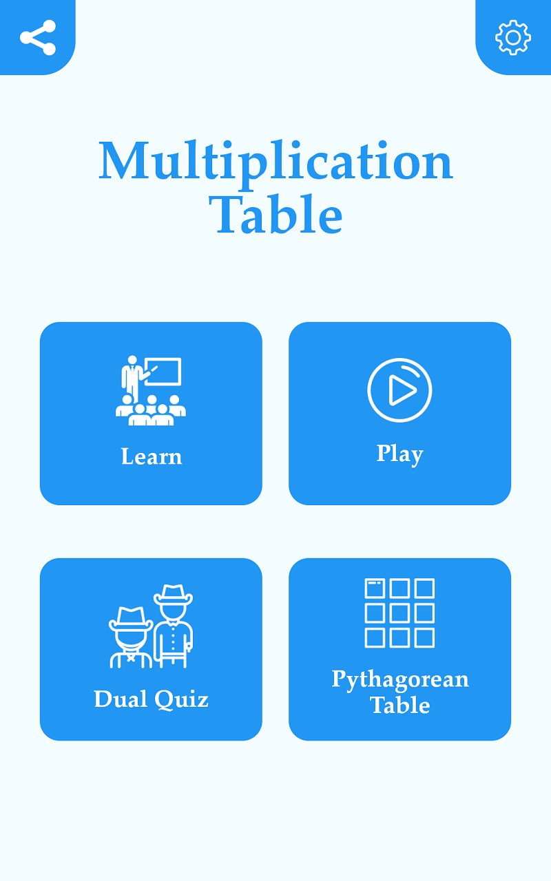 Multiplication Table - App on Amazon Appstore