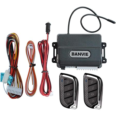 Amazon.com: FicBox Universal Car Door Lock Vehicle Keyless Entry System ...