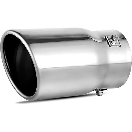 Amazon.com: Upower 2.5 Inch Inlet Diesel Exhaust Tip 2.5" to 4" Exhaust ...