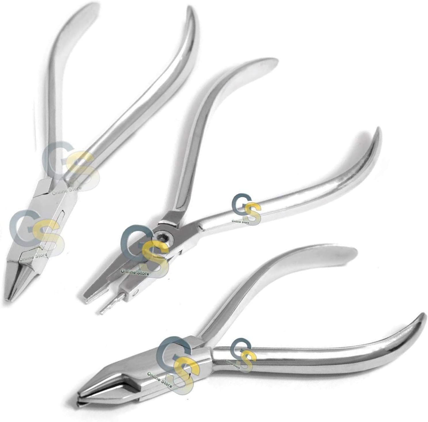 Amazon.com: G.S X3 Laboratory Technician Pliers Loop Forming General ...