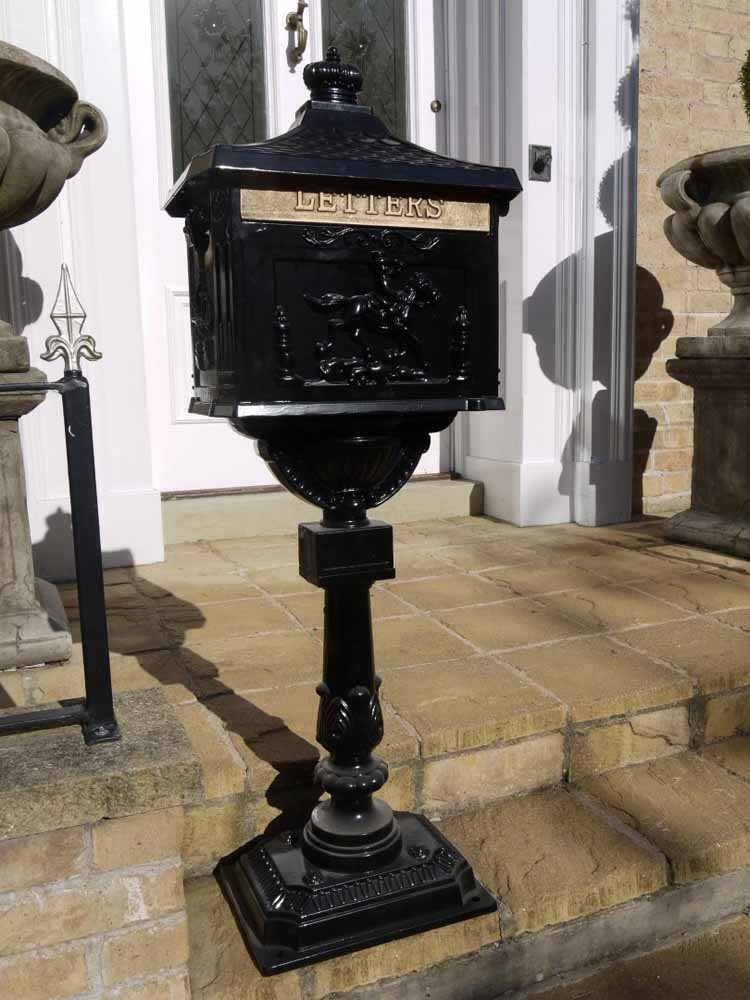 Victorian Style Mail Boxes BIG FORTUNE Mailbox Wall Mount Mailboxes