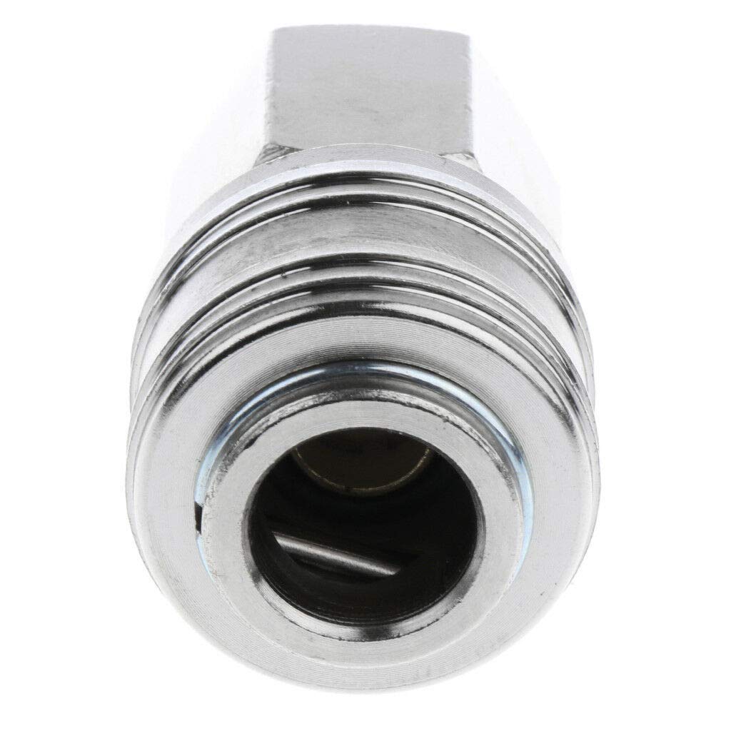 1/4" Quick Connect Coupler Pneumatic Fitting Tube Connector Female ...