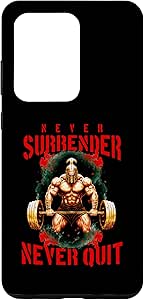 Amazon.com: Galaxy S20 Ultra Spartan Bodybuilding Never Surrender Gym ...
