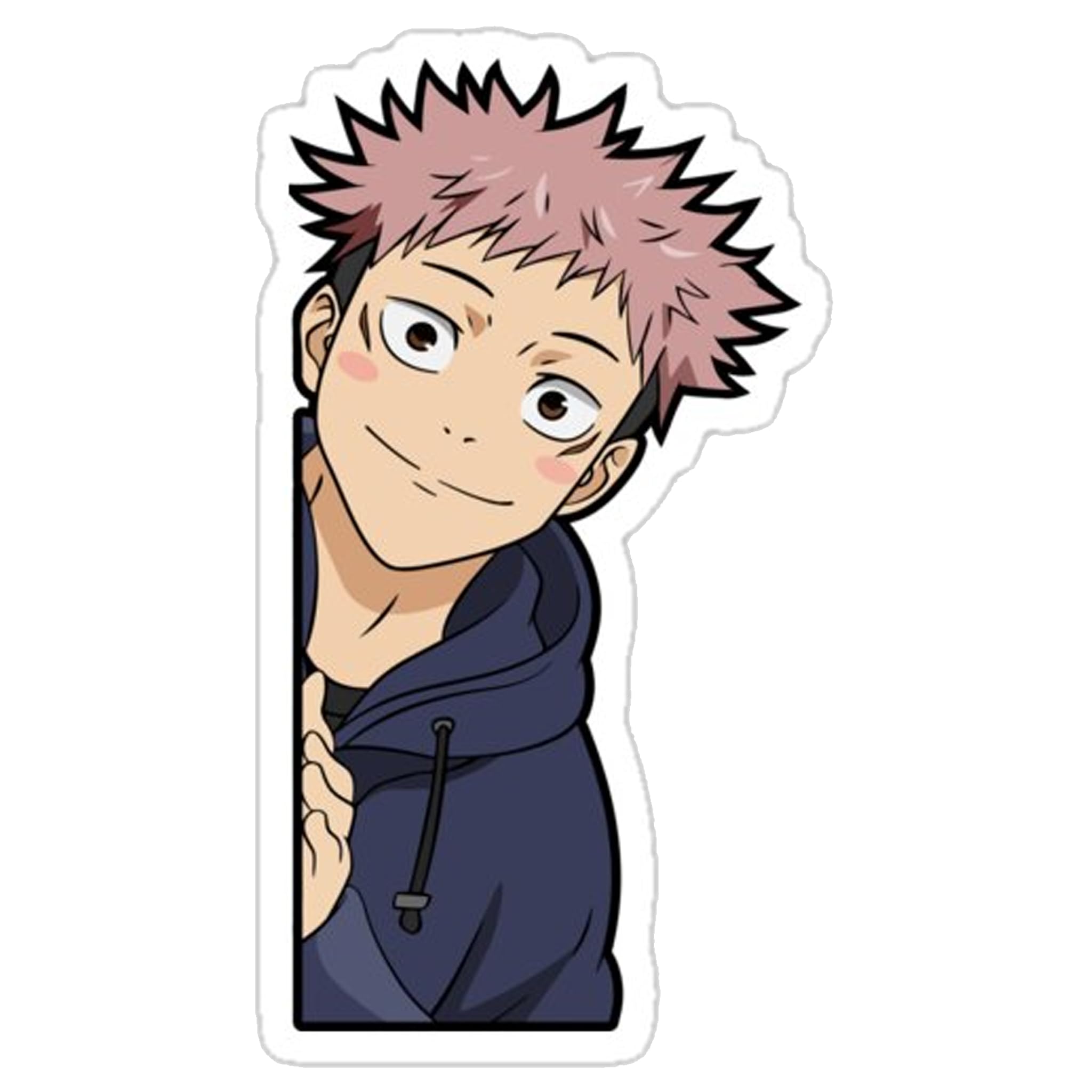 Amazon.com: Jujutsu Itadori Yuji Peeker Anime Vinyl Decal Sticker UV ...