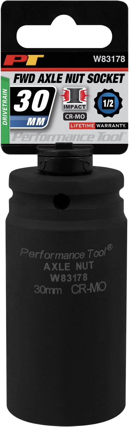 Amazon.com: ABN Axle Nut Socket, 30mm, 1/2in Drive, 12 Point ...