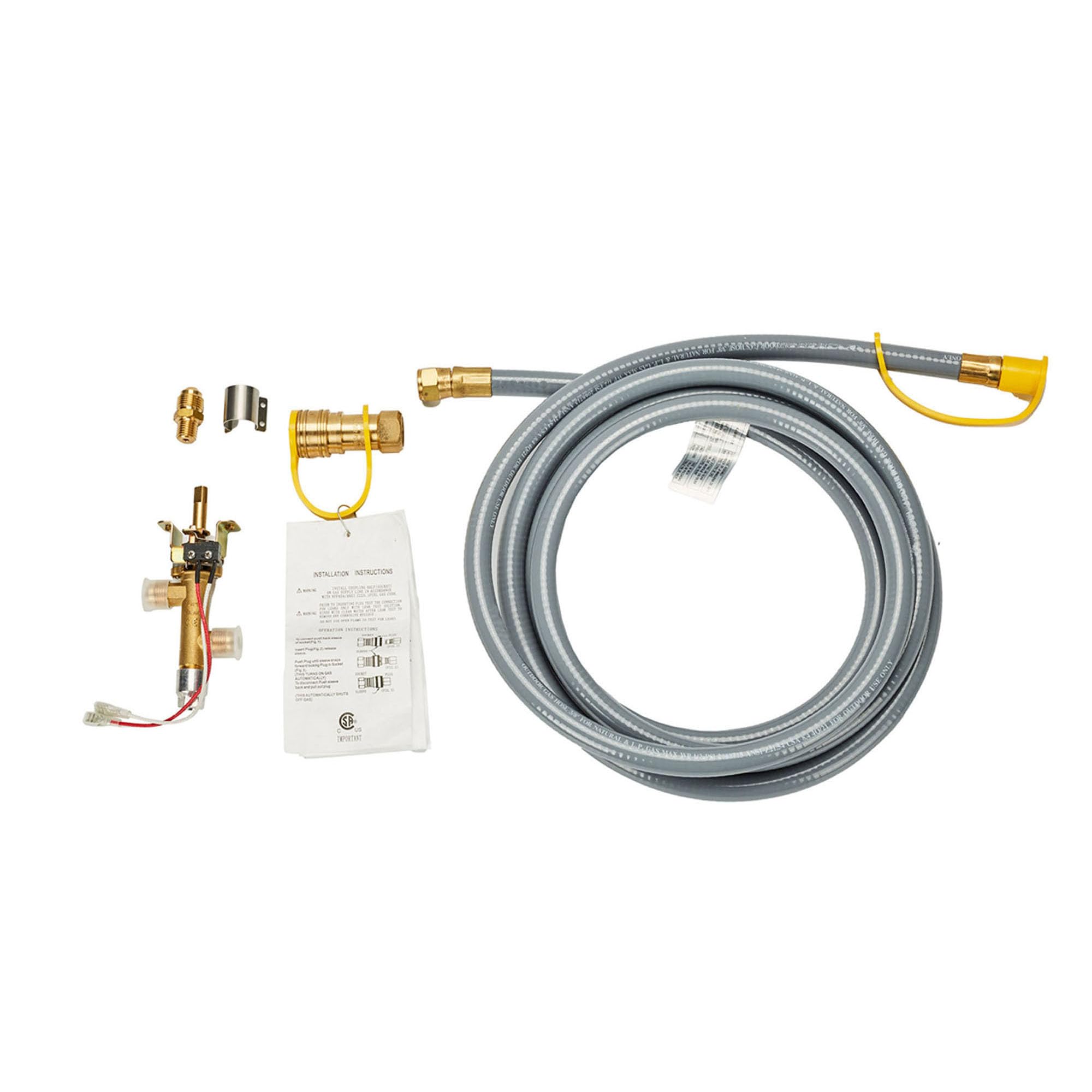 Amazon.com: BAIDE HOME Fire Pit Natural Gas Conversion Kit, Converting ...