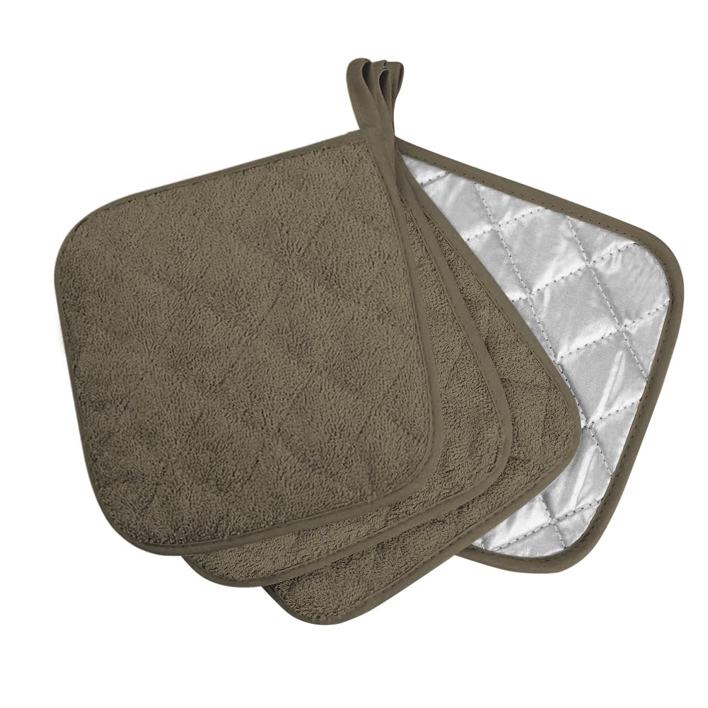 Amazon.com: meioro 4-Pack Pot Holders for Kitchen High Heat Resistant ...