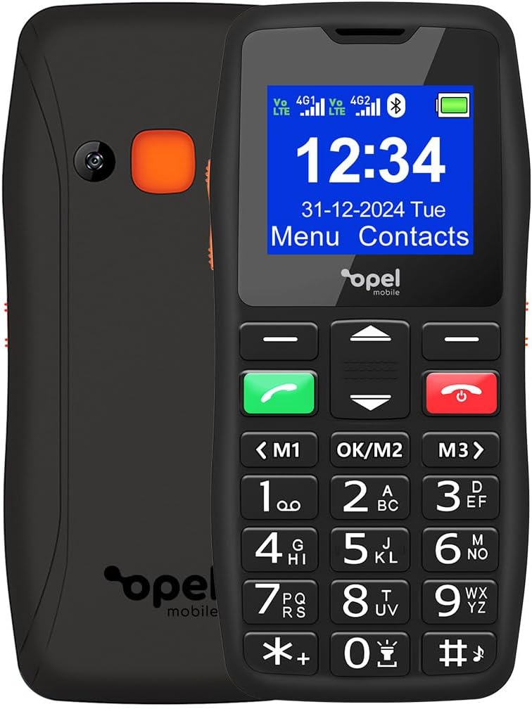 Opel Mobile Lite 5 Candy Bar Shaped Mobile Phone with Charging Cradle ...