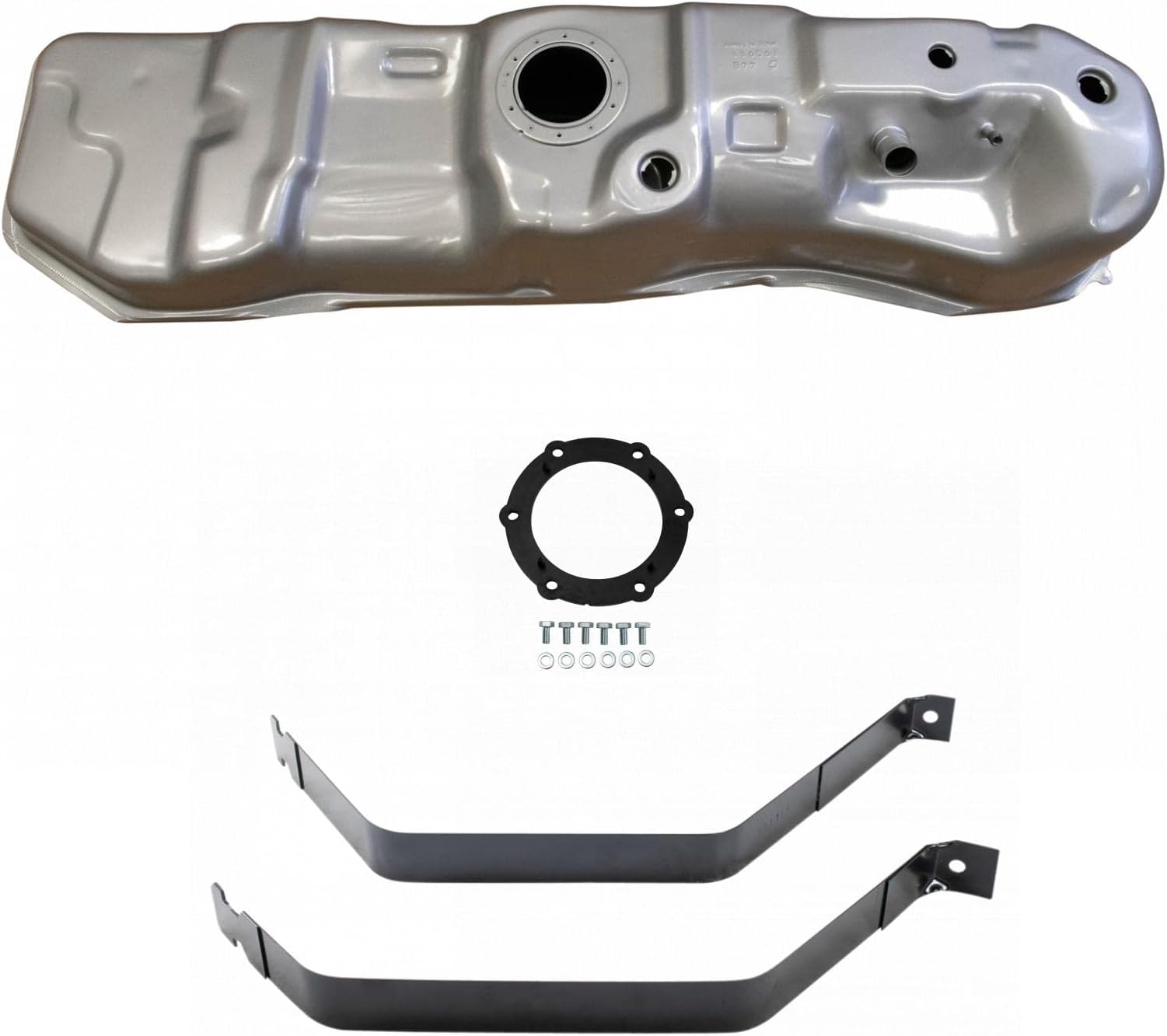Amazon.com: TRQ Fuel Tank & Strap Kit Fuel Tank Strap Gas Fuel Tank ...