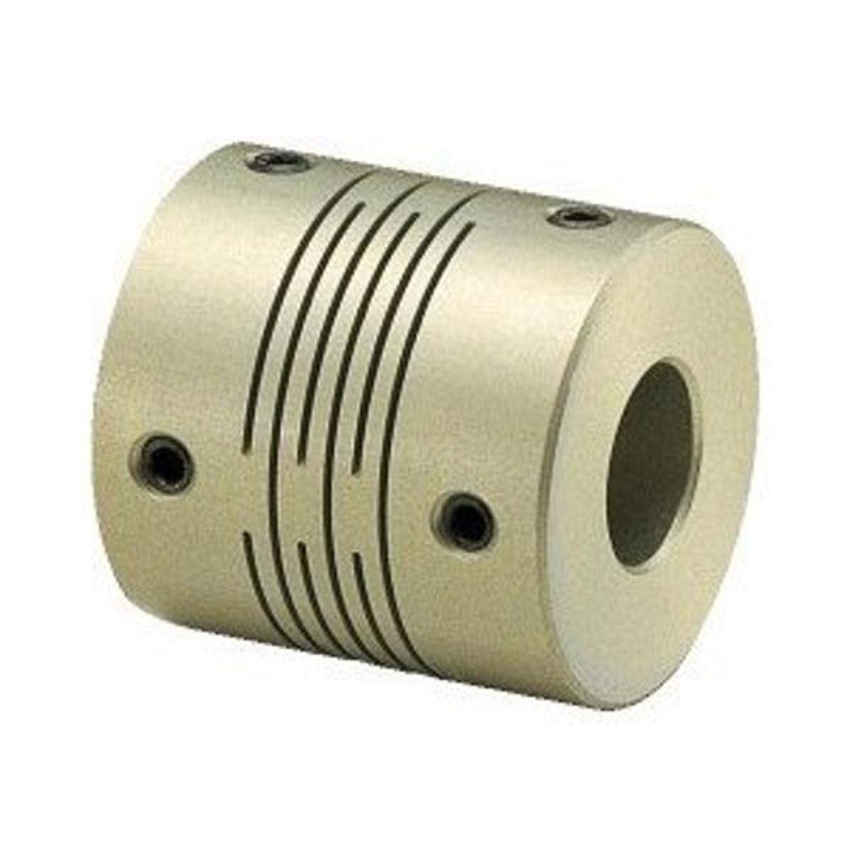 NBK MSX-44-20-20 Slit Flexible Coupling, Set Screw Type, Bore Diameters ...