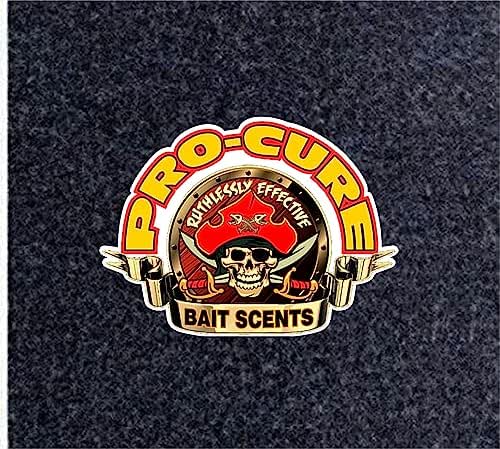 Amazon.com: PRO-CURE SCENTS LURES BASS FISHING BOAT CARPET DECALS ...