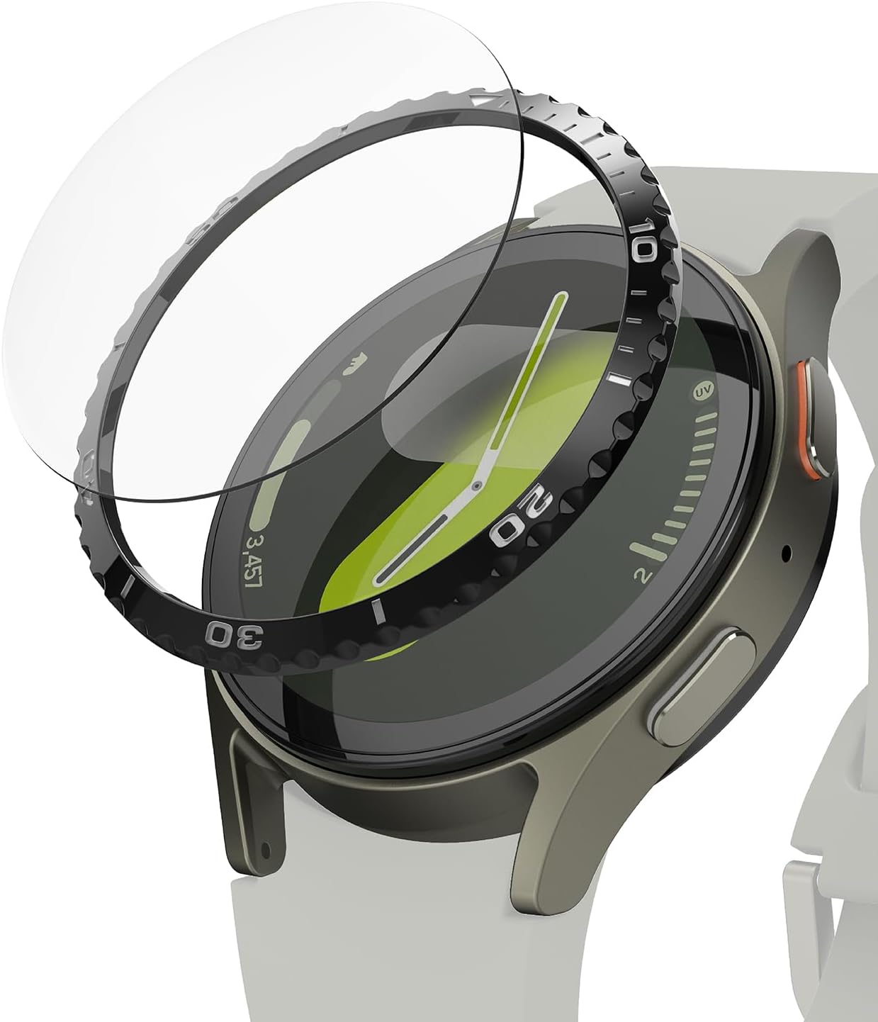 Amazon.com: Spigen Bezel Tune Designed for Samsung Galaxy Watch 7 44mm ...