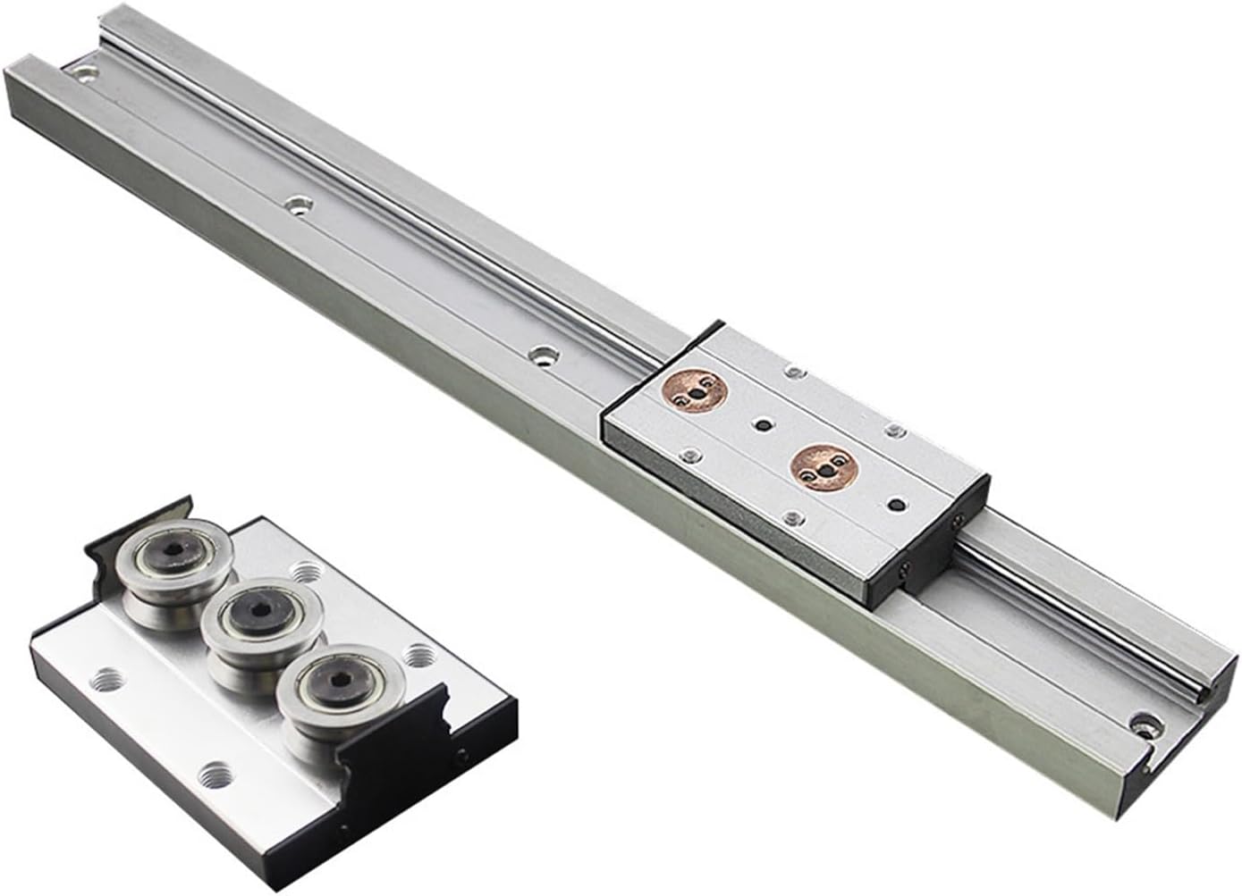 Amazon.com: Linear Rail Built-in Dual-axis Linear Guide 60mm SGR20 ...