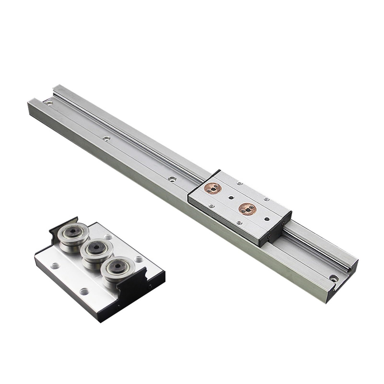 Amazon.com: Linear Rail Built-in Dual-axis Linear Guide 60mm SGR20 ...