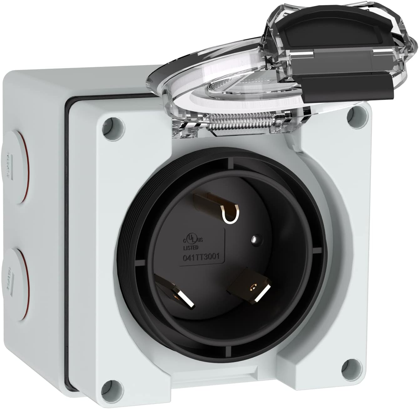 Amazon.com: Muelnmey 30Amp Power Inlet Box,125Volt NEMA TT-30P Inlet ...