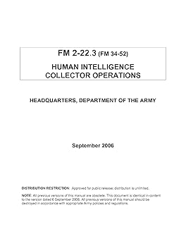 Amazon.com: Human Intelligence Collector Operations: US Army Field ...