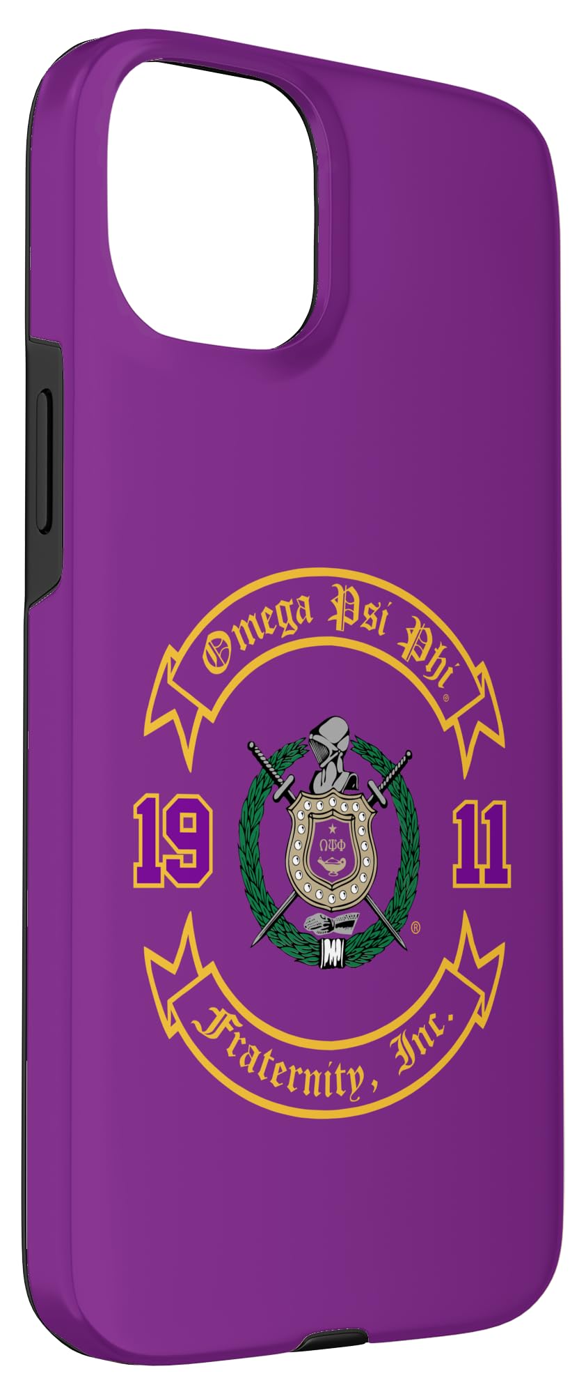 Snapklik.com : iPhone 15 Plus Omega Psi Phi Fraternity Paraphernalia