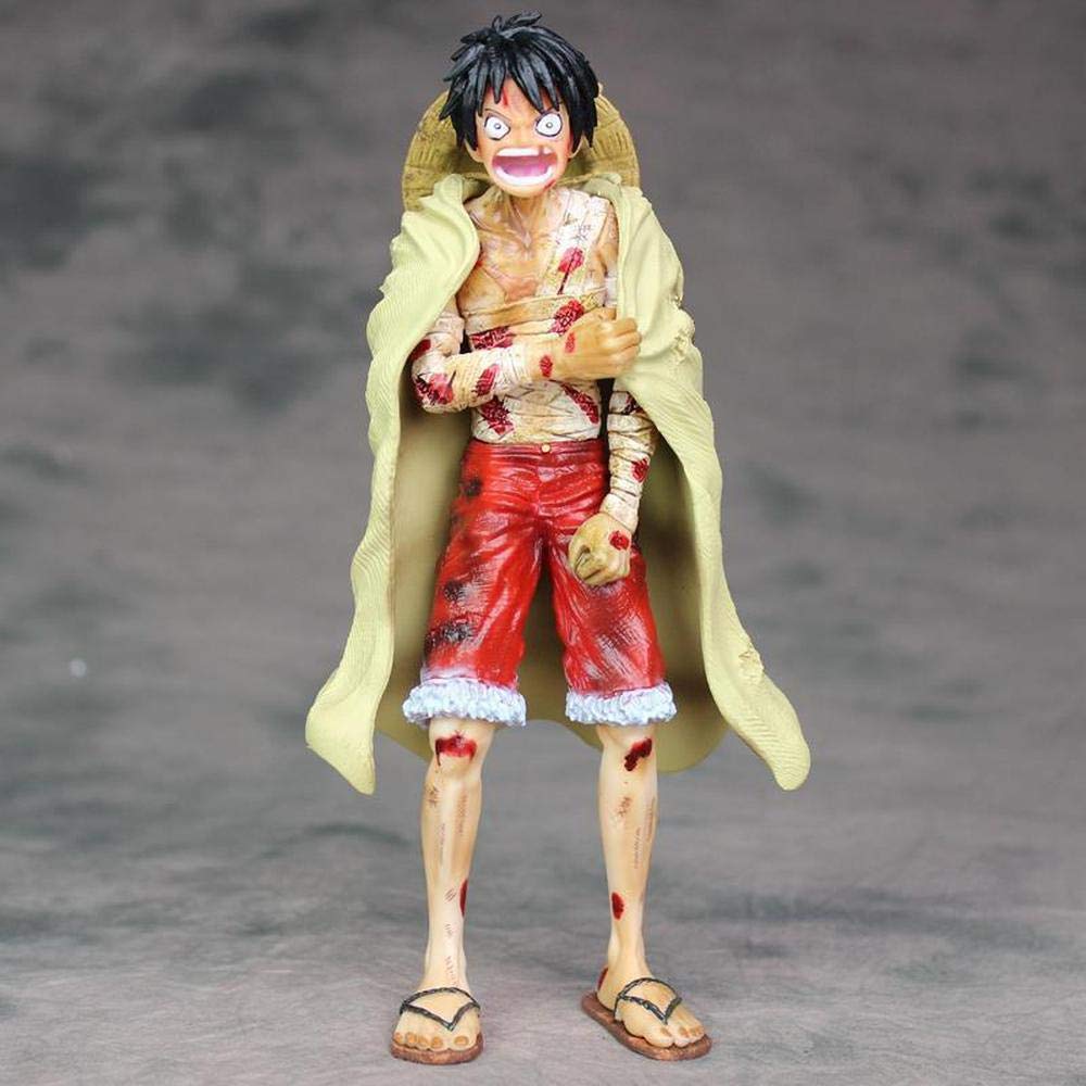 Buy Standing Posture Injured Monkey D. Luffy Battle Damage Animated ...