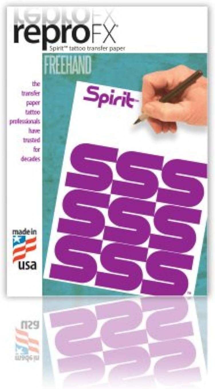 Amazon.com: 50 Sheets Spirit Stencil Paper for Freehand Tattoo Transfer ...