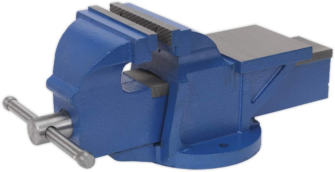 Amazon.com: Sealey CV150XT Fixed Base Professional Heavy-Duty Vice ...