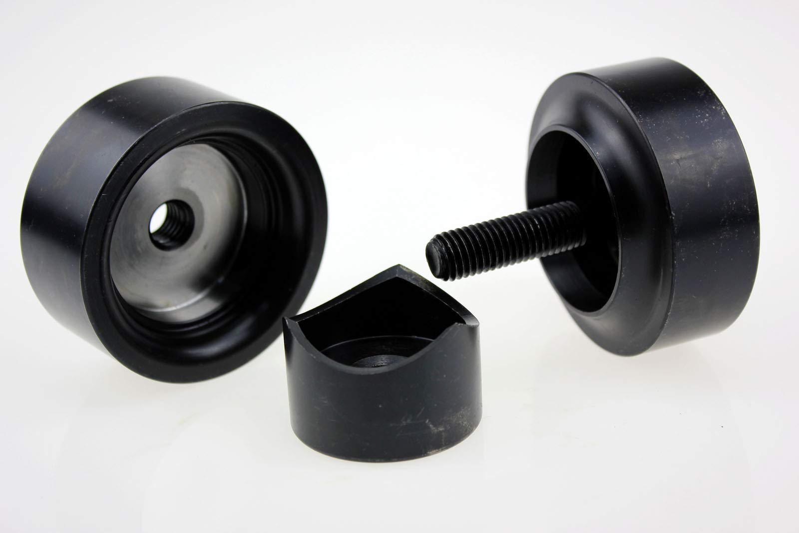 Globauto 2-1/2" Hole Punch & Flare Tool Dimple Plate Dies in Black ...