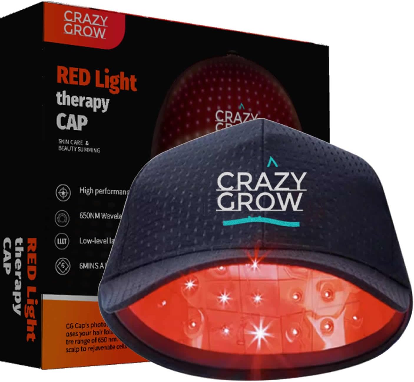 Amazon.com: Capillus Plus Mobile Laser Therapy Cap for Hair Regrowth ...