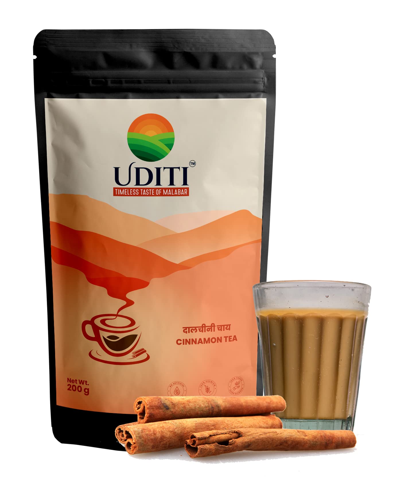 Uditi Cinnamon Tea Dalchini Chai Patti Premium Tea Leaves Munnar ...