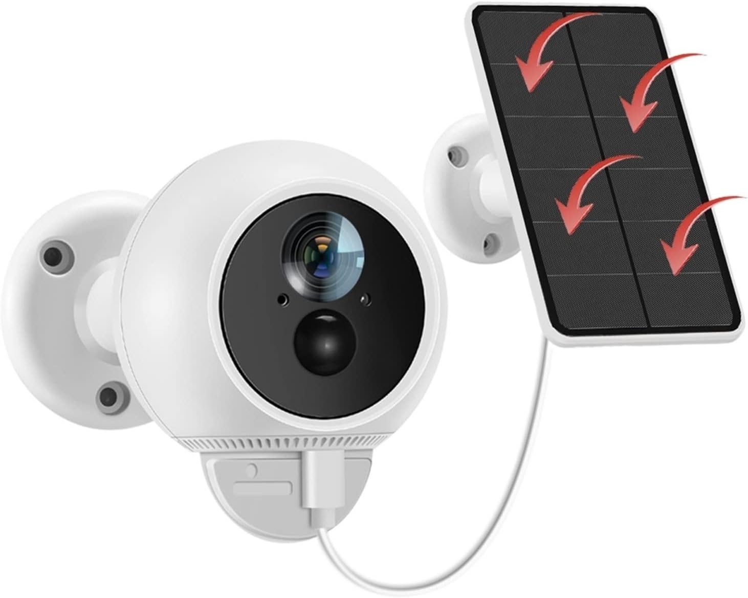 Outdoor Security Camera Wireless 3MP Wireless WiFi IP Camera Outdoor ...