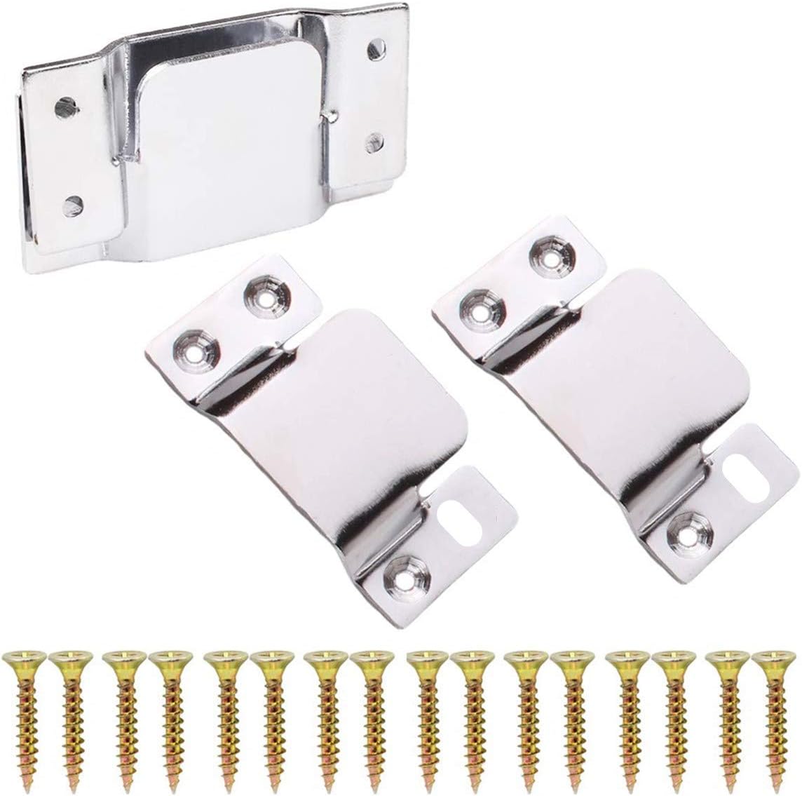 4Pcs Flush Mount Bracket Stainless Steel Sectional Sofa Interlocking ...