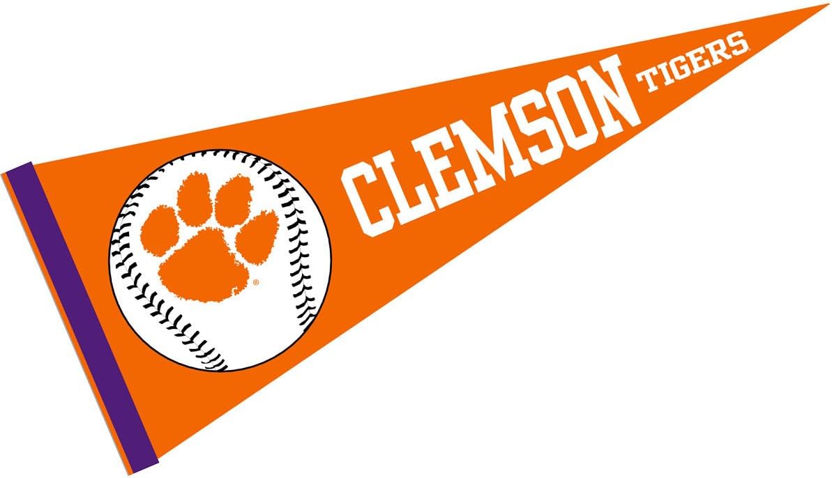 Amazon.com : Clemson Tigers Pennant Full Size Felt : Sports & Outdoors