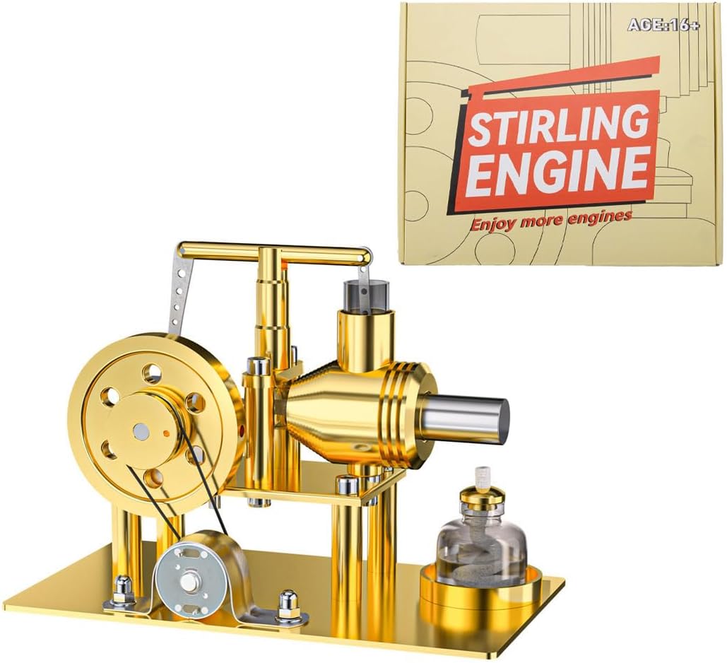 Amazon.com: OBIOCKIDAY Stirling Engine Model Kit for Adults, Hot Air ...