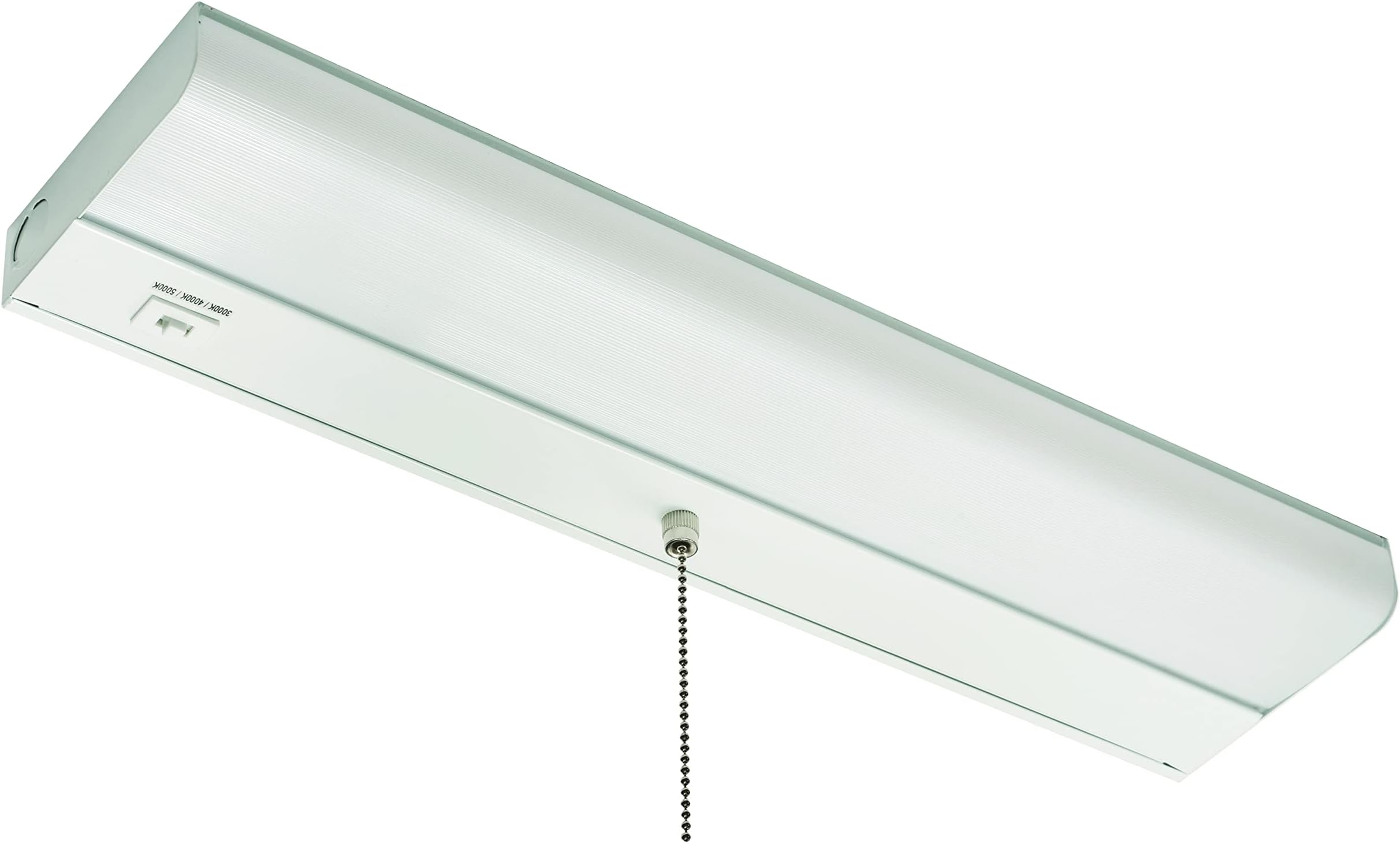 7 In. Bright White LED Ceiling Round Flushmount Easy Light with Pull ...