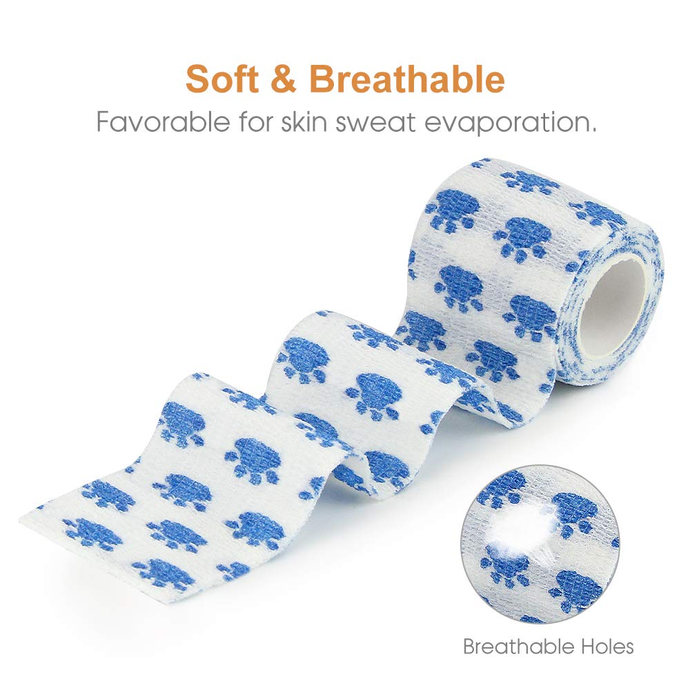 Snapklik.com : AUPCON Vet Wrap Cohesive Bandages Bulk Self Adhesive ...